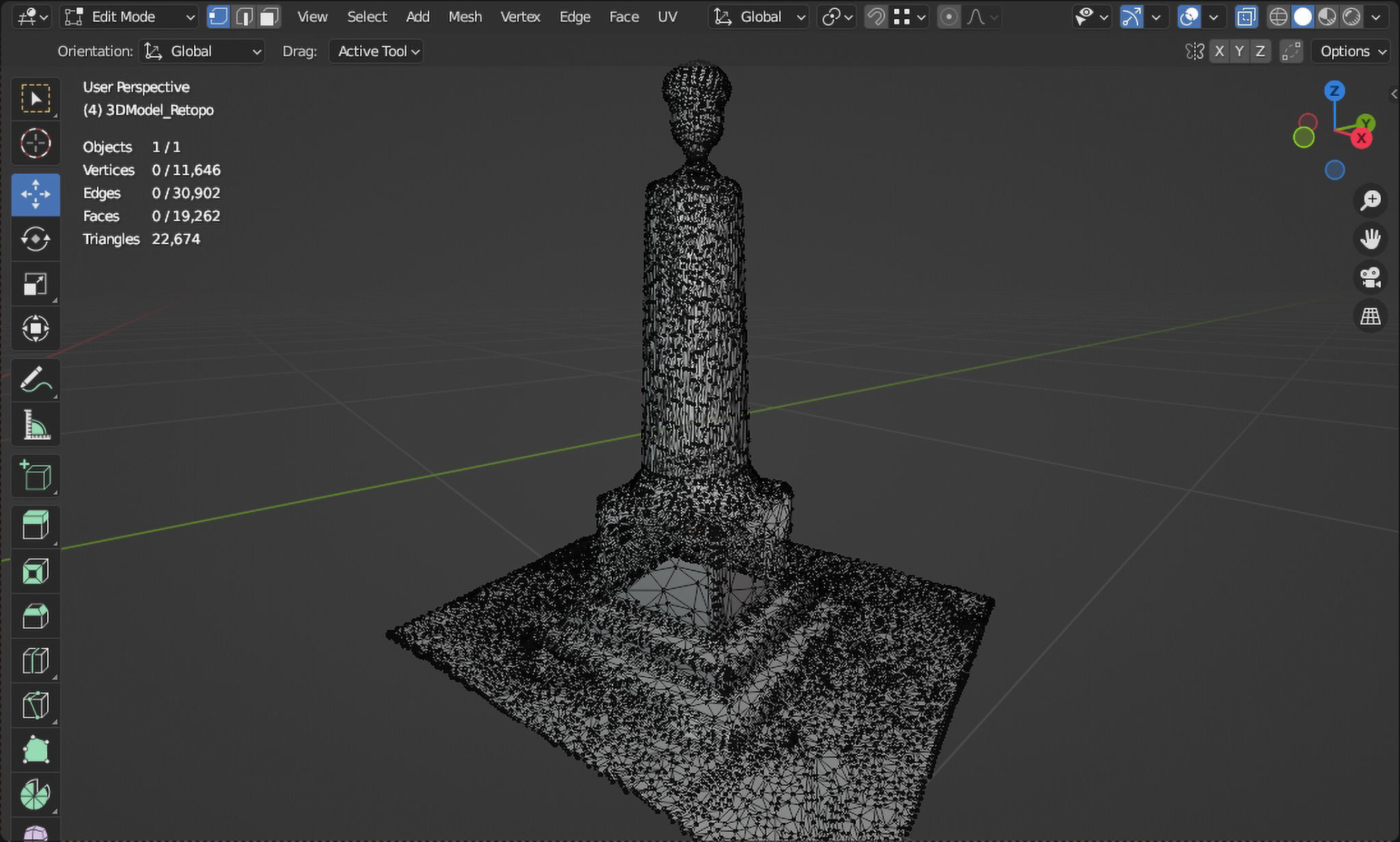 Historical headstone memorial 3D model | CGTrader