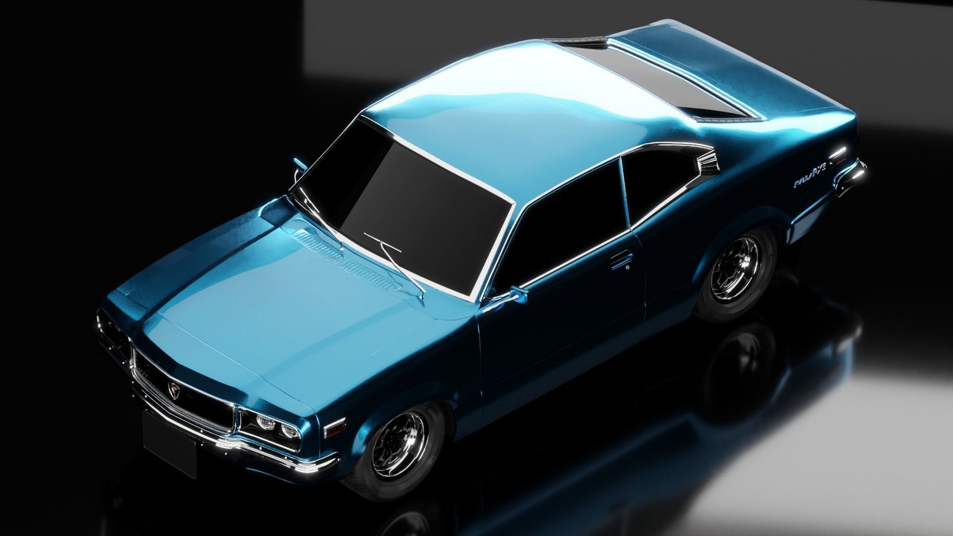Mazda Rx3 Car Model 3D model | CGTrader