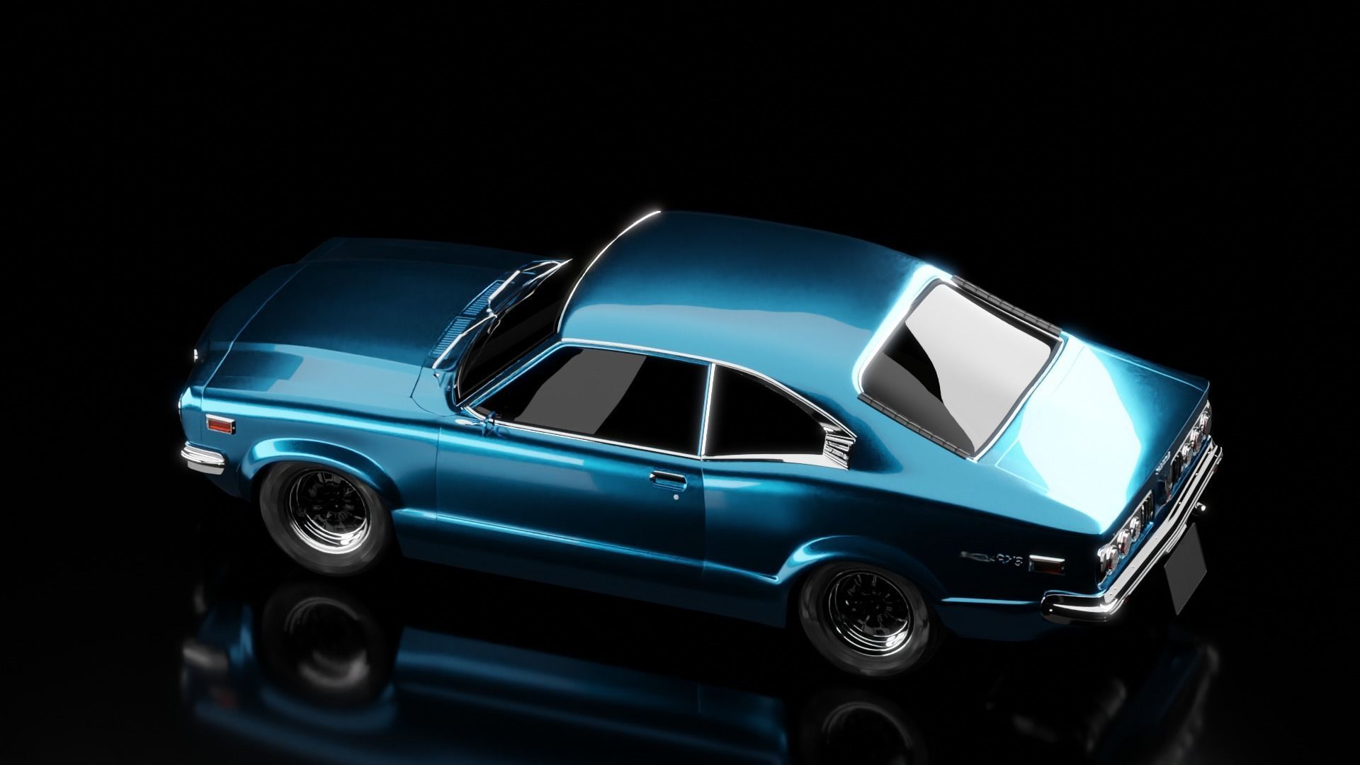 Mazda Rx3 Car Model 3D model | CGTrader
