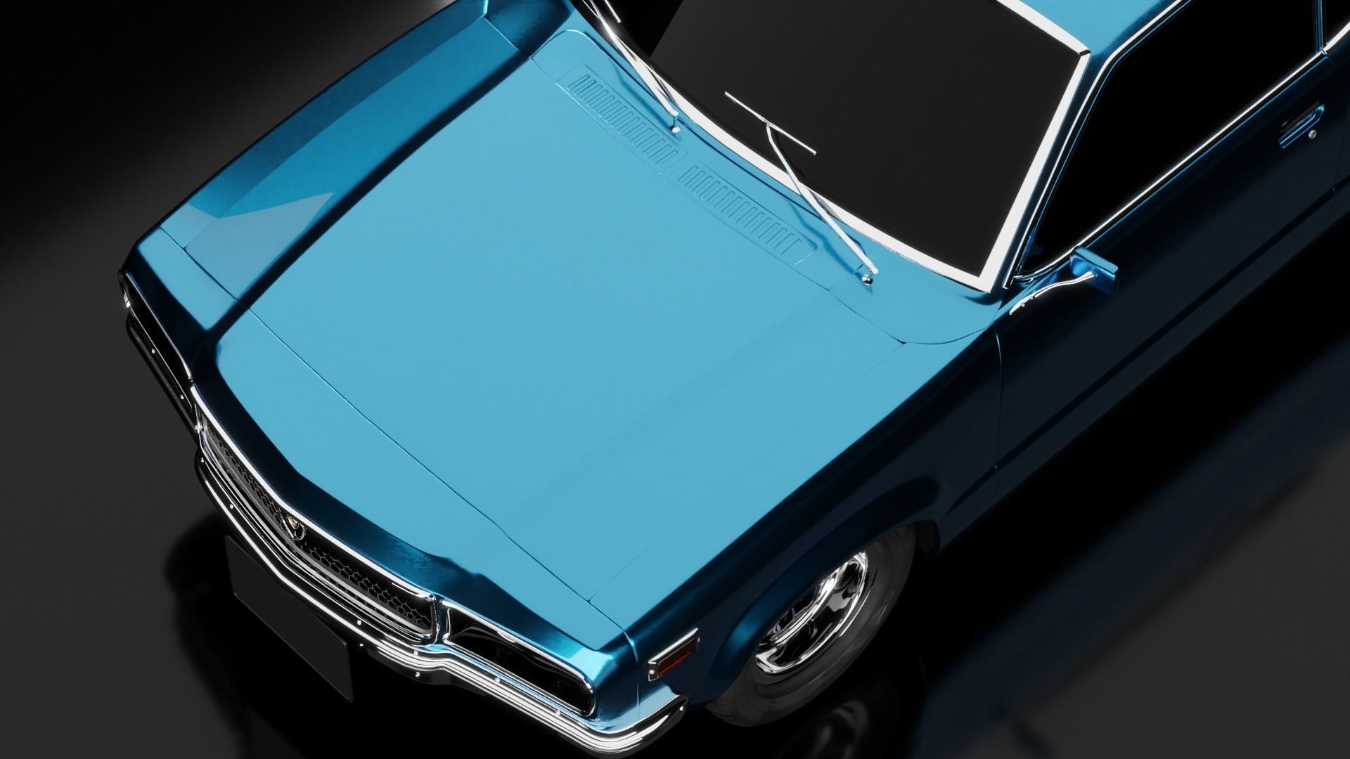 Mazda Rx3 Car Model 3D model | CGTrader