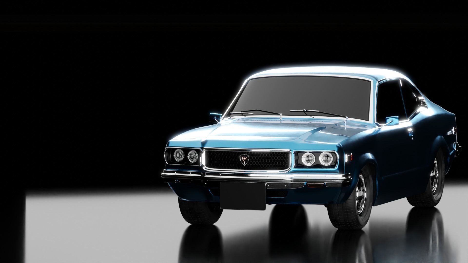 Mazda Rx3 Car Model 3D model | CGTrader