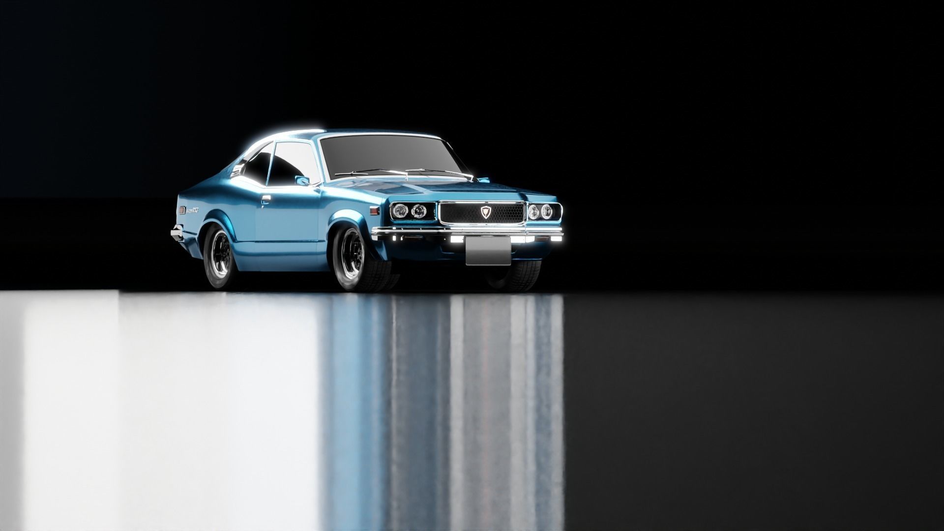 Mazda Rx3 Car Model 3D model | CGTrader