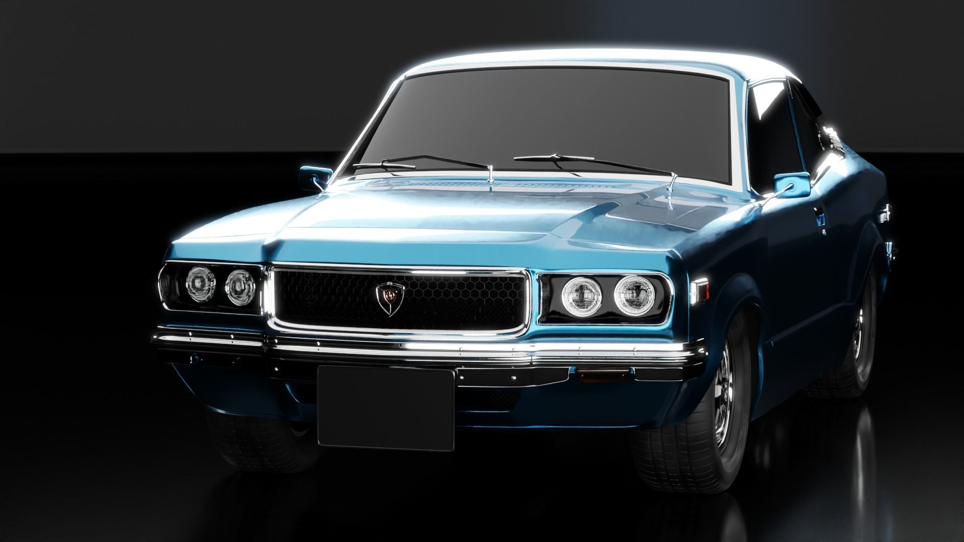 Mazda Rx3 Car Model 3D model | CGTrader