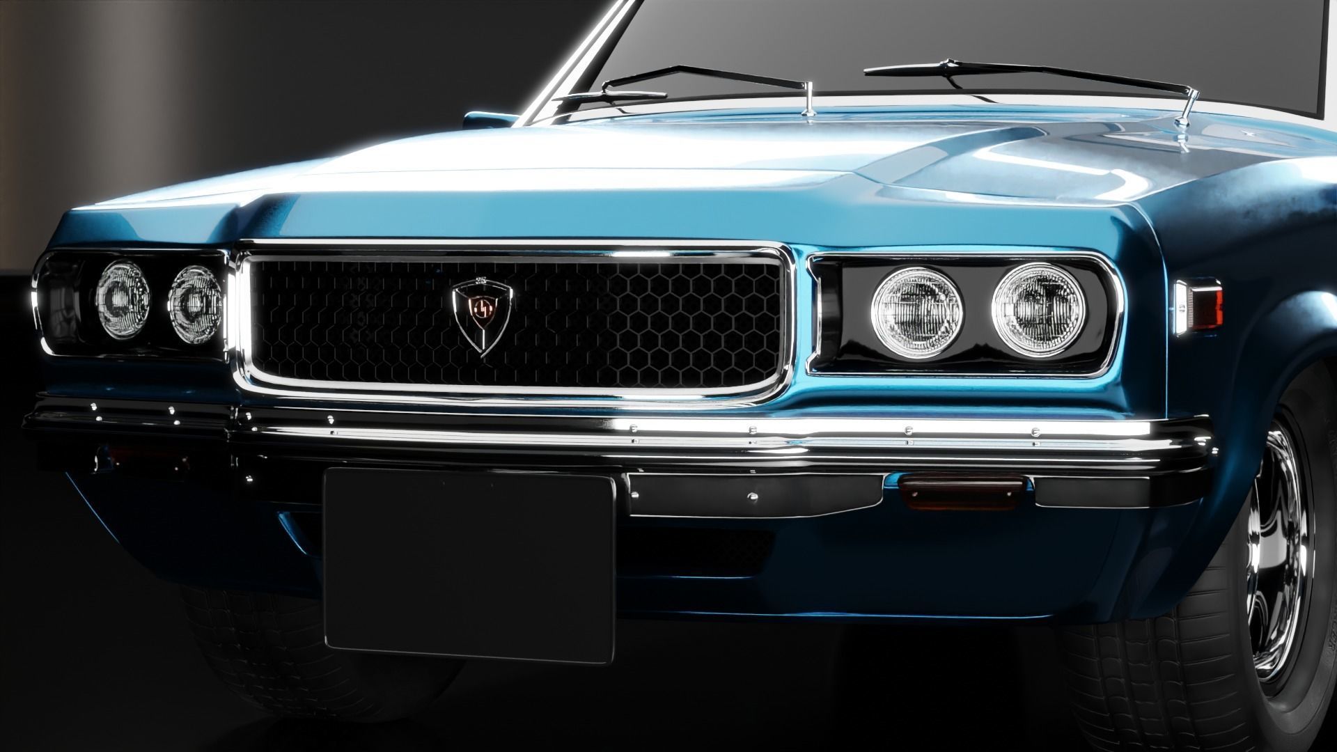 Mazda Rx3 Car Model 3D model | CGTrader