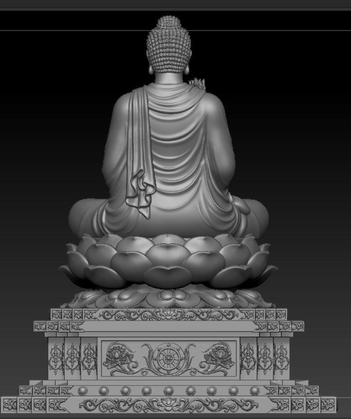 Buddha 3d model 3D model 3D printable | CGTrader
