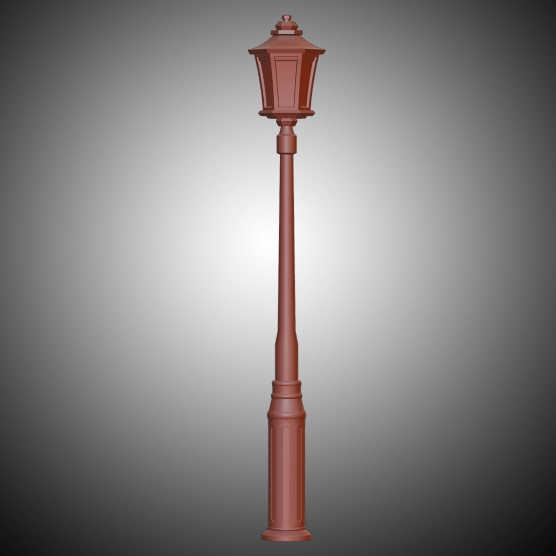 3D model Classic street lamp 3D model VR / AR / low-poly | CGTrader