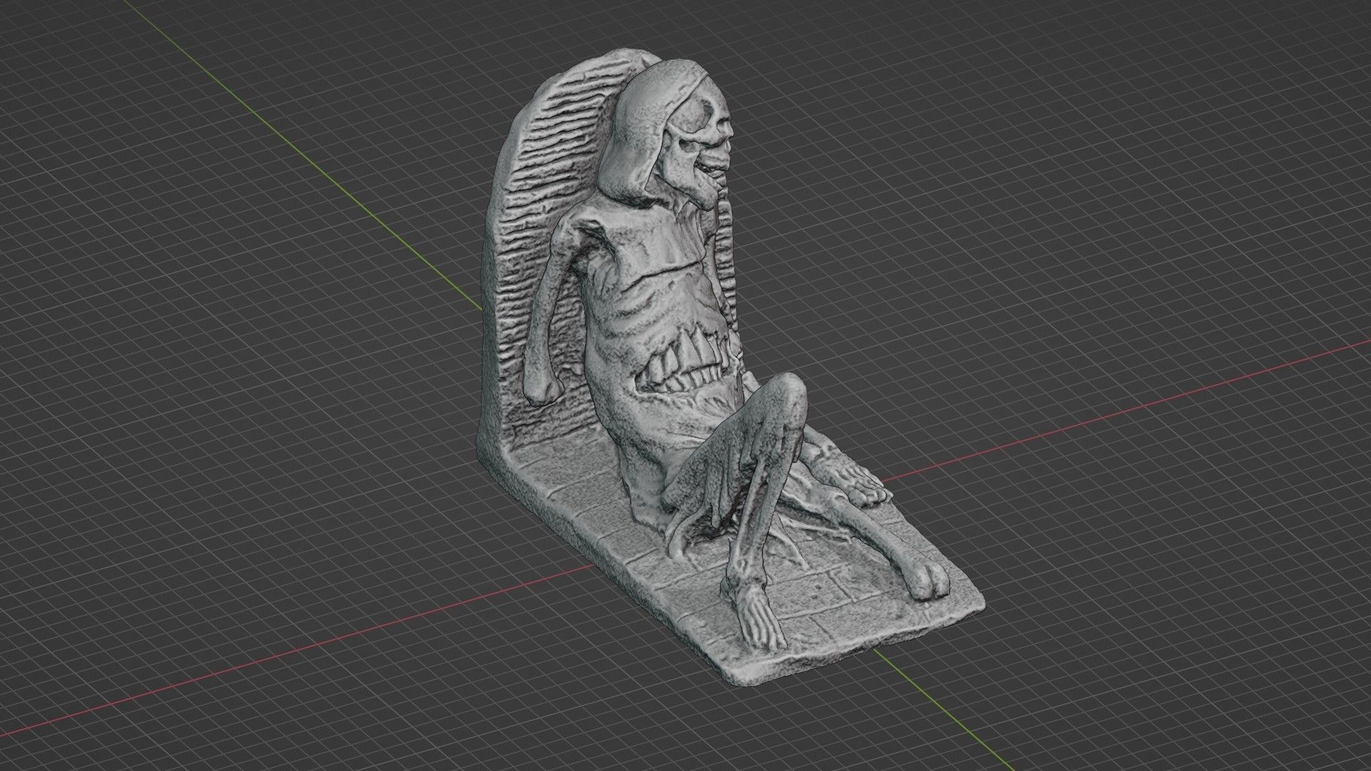 Wraith Sculpture 3D model 3D printable | CGTrader