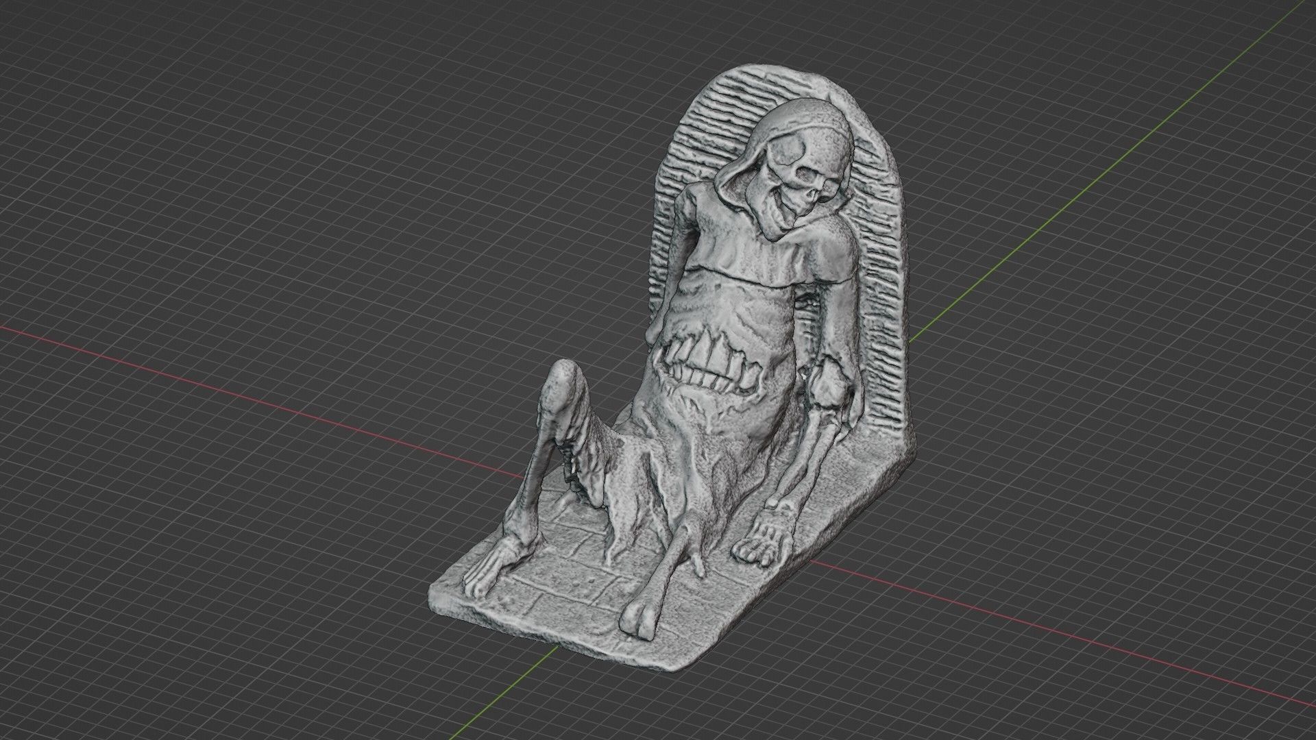 Wraith Sculpture 3D model 3D printable | CGTrader