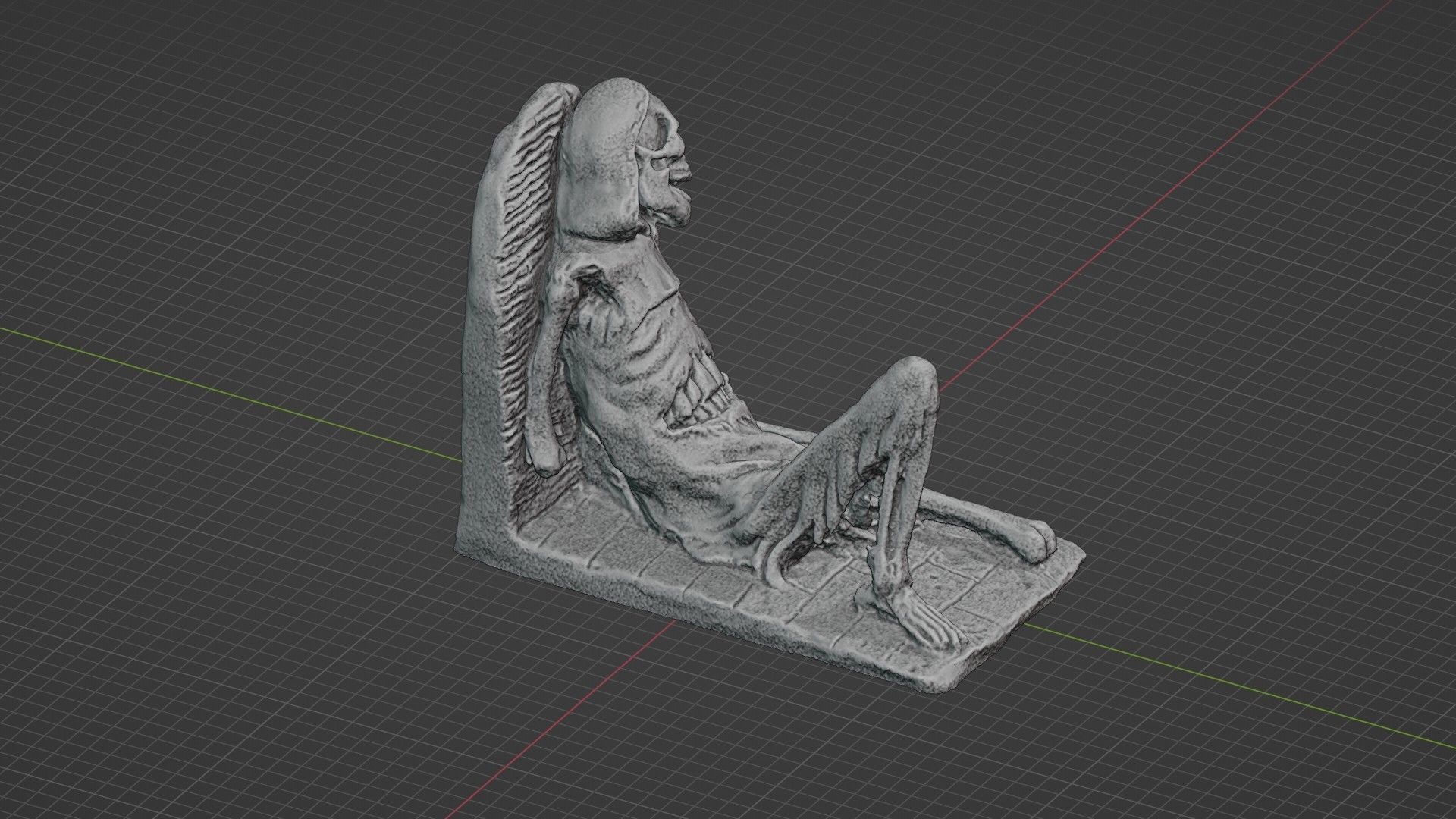 Wraith Sculpture 3D model 3D printable | CGTrader
