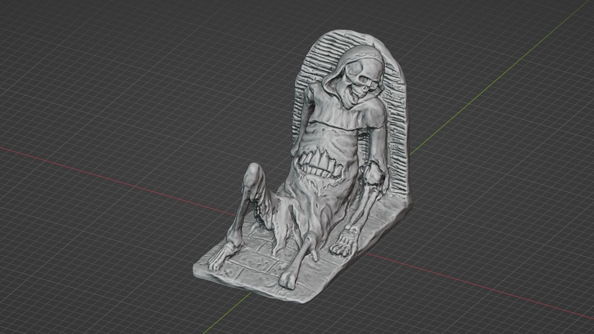Wraith Sculpture 3D model 3D printable | CGTrader