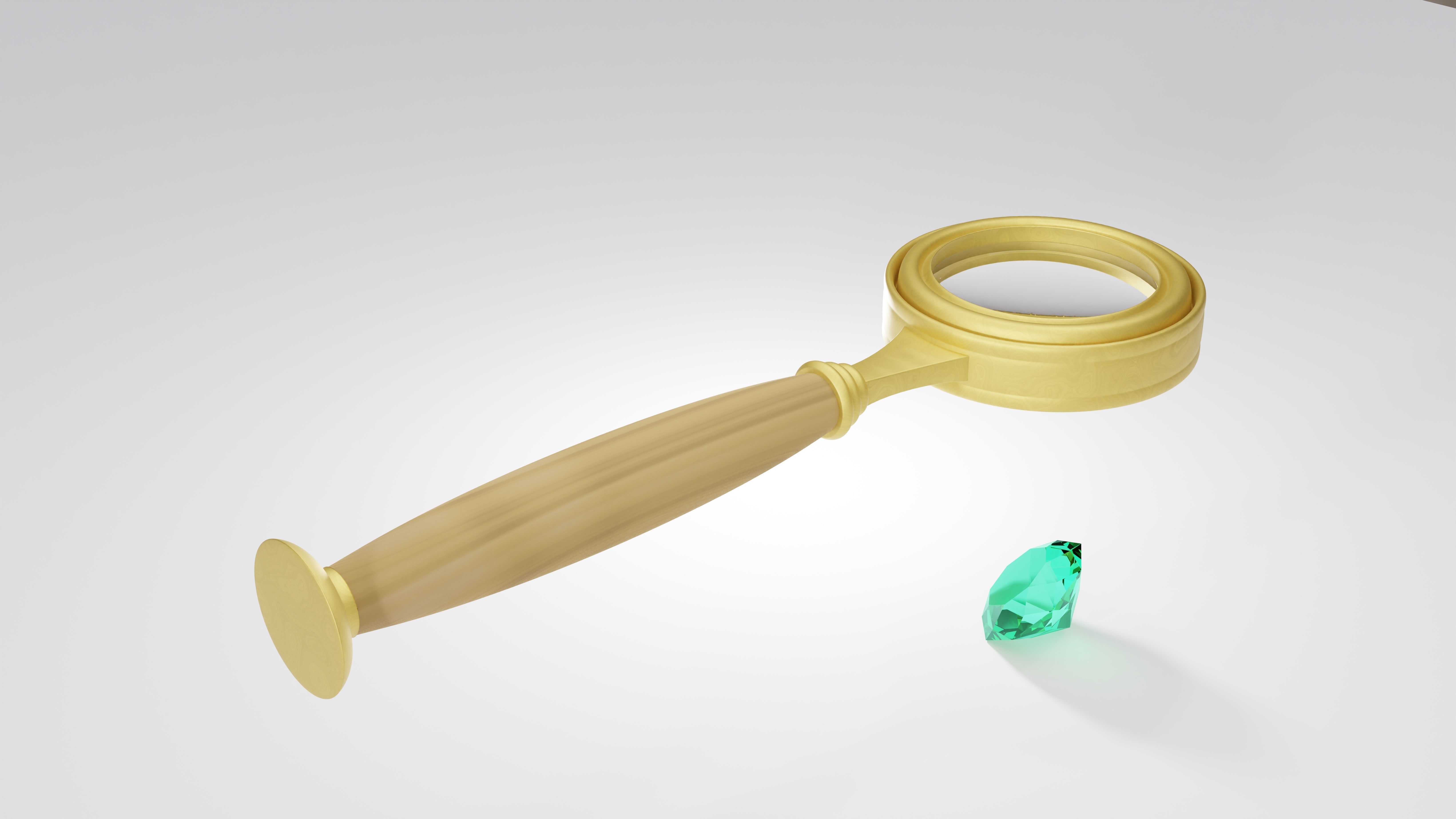 MAGNIFIYING loop free VR / AR / low-poly 3D model | CGTrader