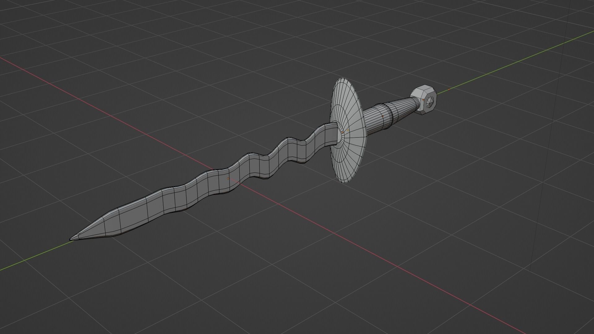 Printable kris dagger 3D model 3D printable | CGTrader