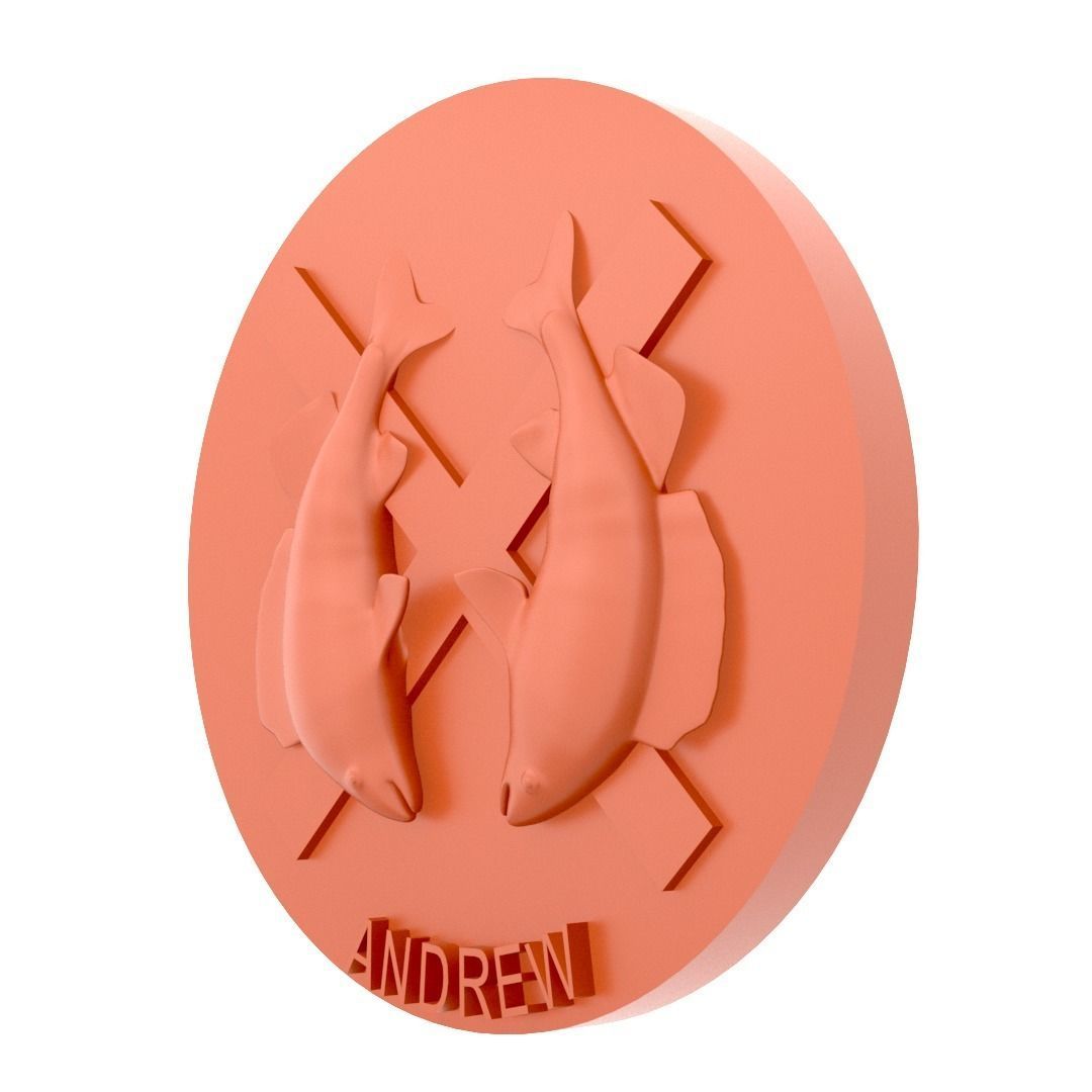 Symbols of the Apostles - ANDREW 3D model | CGTrader
