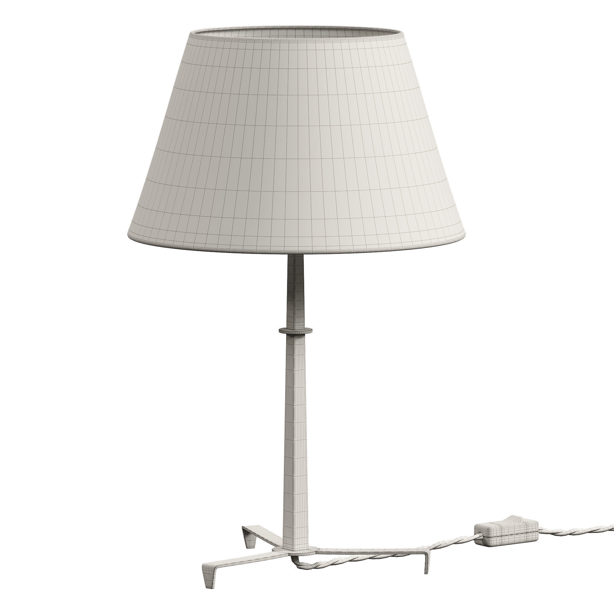 Jean-Michel Frank Table Lamp 3D model | CGTrader
