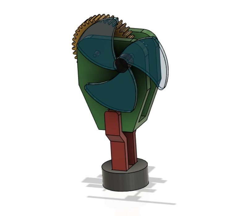 Fan Mechanism 3D model | CGTrader