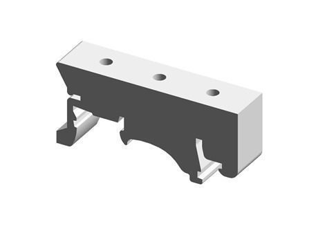 Phoenix Contact 1201578 Rail Adapter Terminal Bloc free 3D model | CGTrader