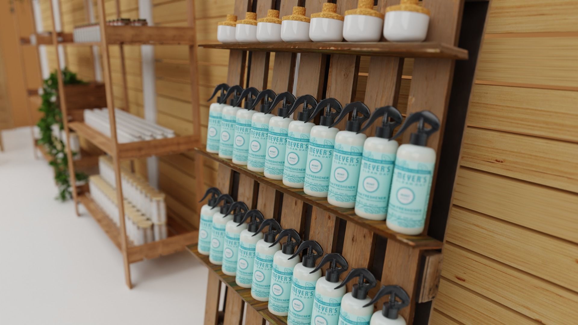 Stand Design for Bio skin care products 3D model | CGTrader