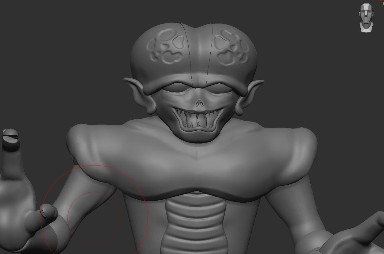 yokai ningen bem human style 3D model 3D printable | CGTrader
