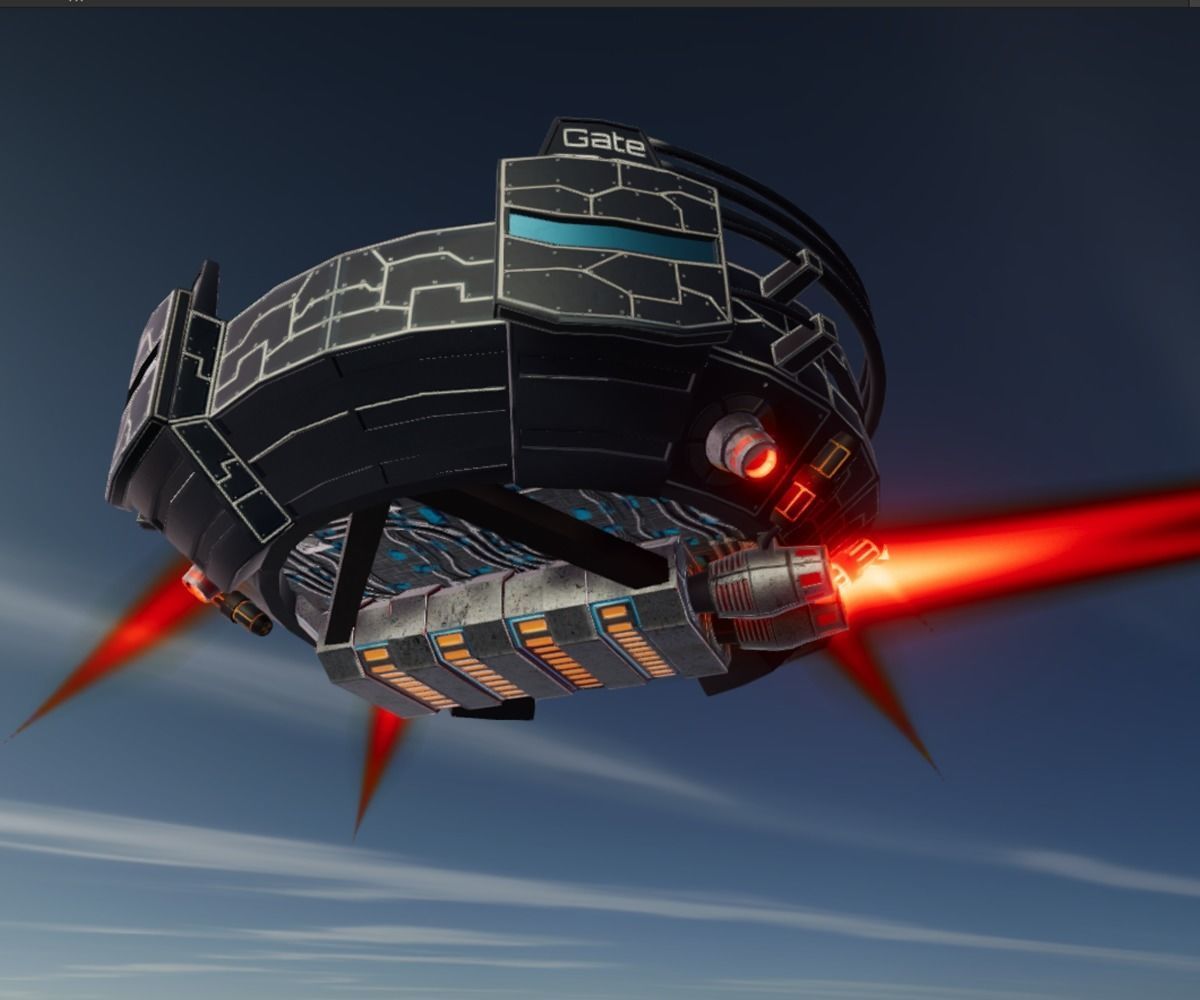 3D model 3D Sci-Fi Industrial Float Platform VR / AR / low-poly | CGTrader