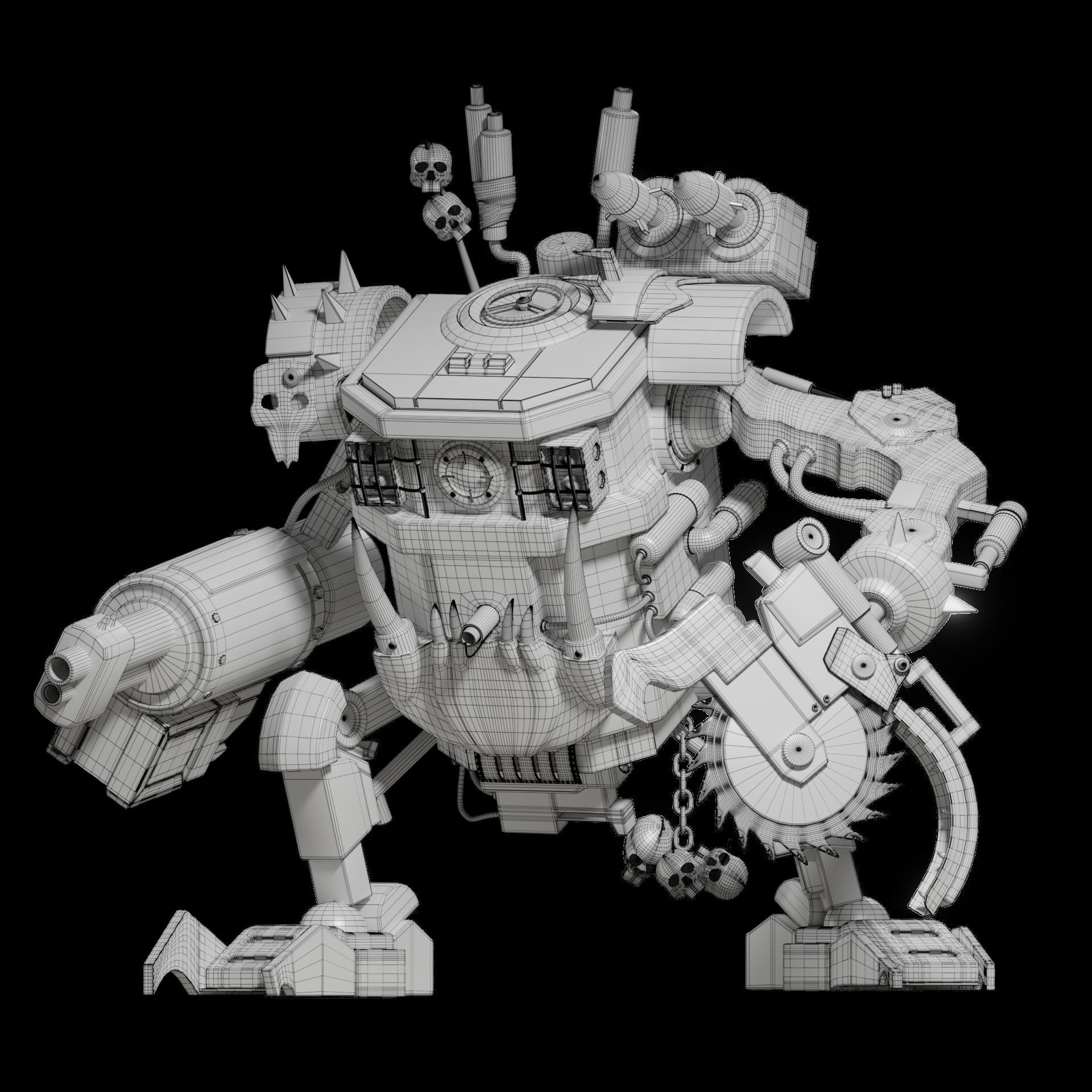 War Robot-Asset 3D model | CGTrader