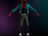 Miles Morales - Spider-Man Across the Spider-Verse Maya rig 3D model rigged | CGTrader