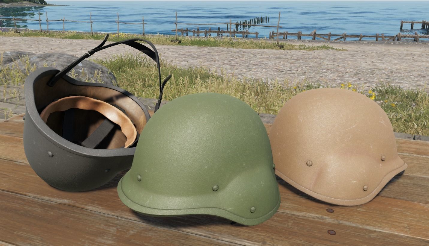 3D model US Helmets and Covers Pack VR / AR / low-poly | CGTrader