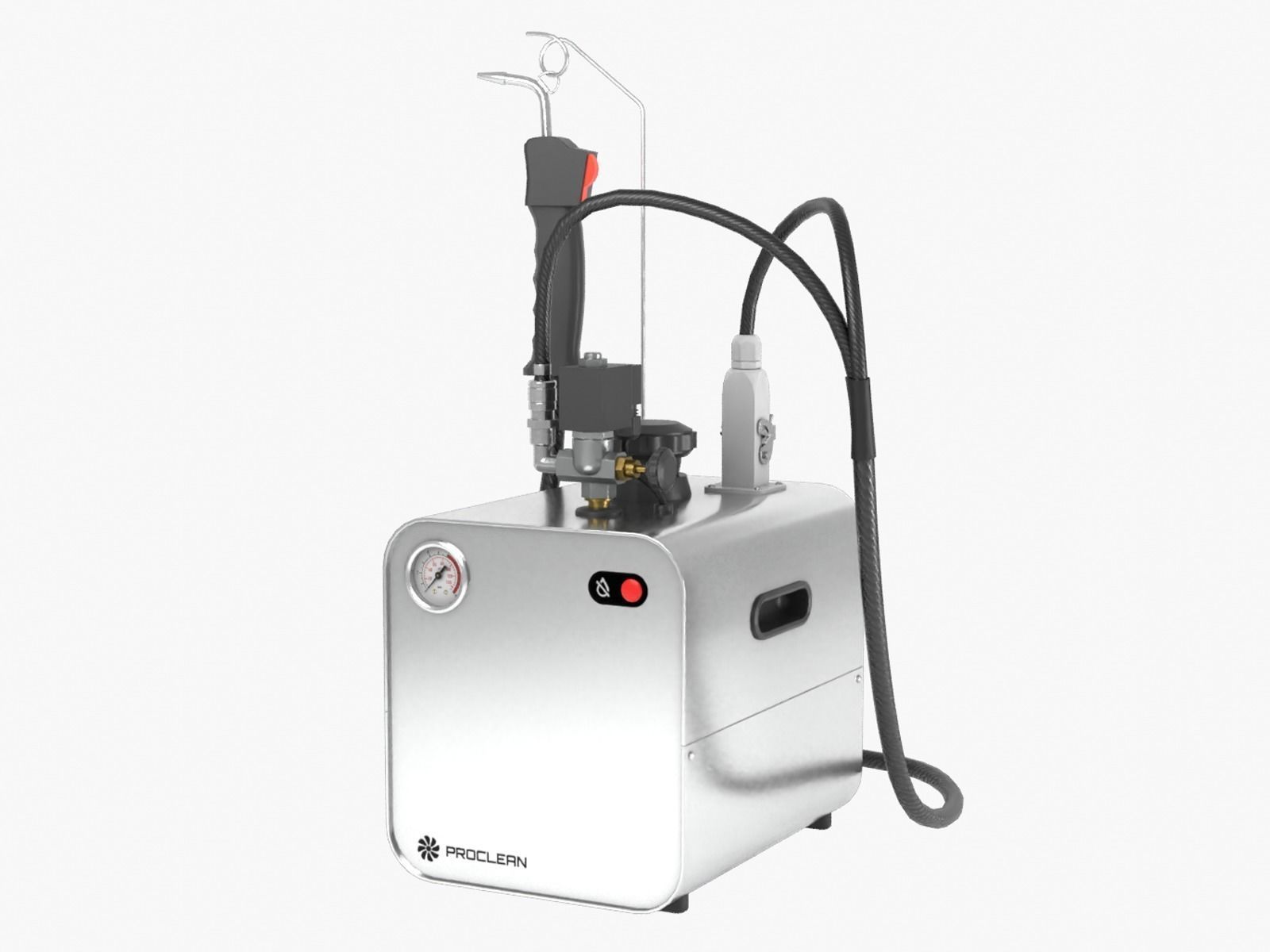 3D model Steam Cleaner VR / AR / low-poly | CGTrader