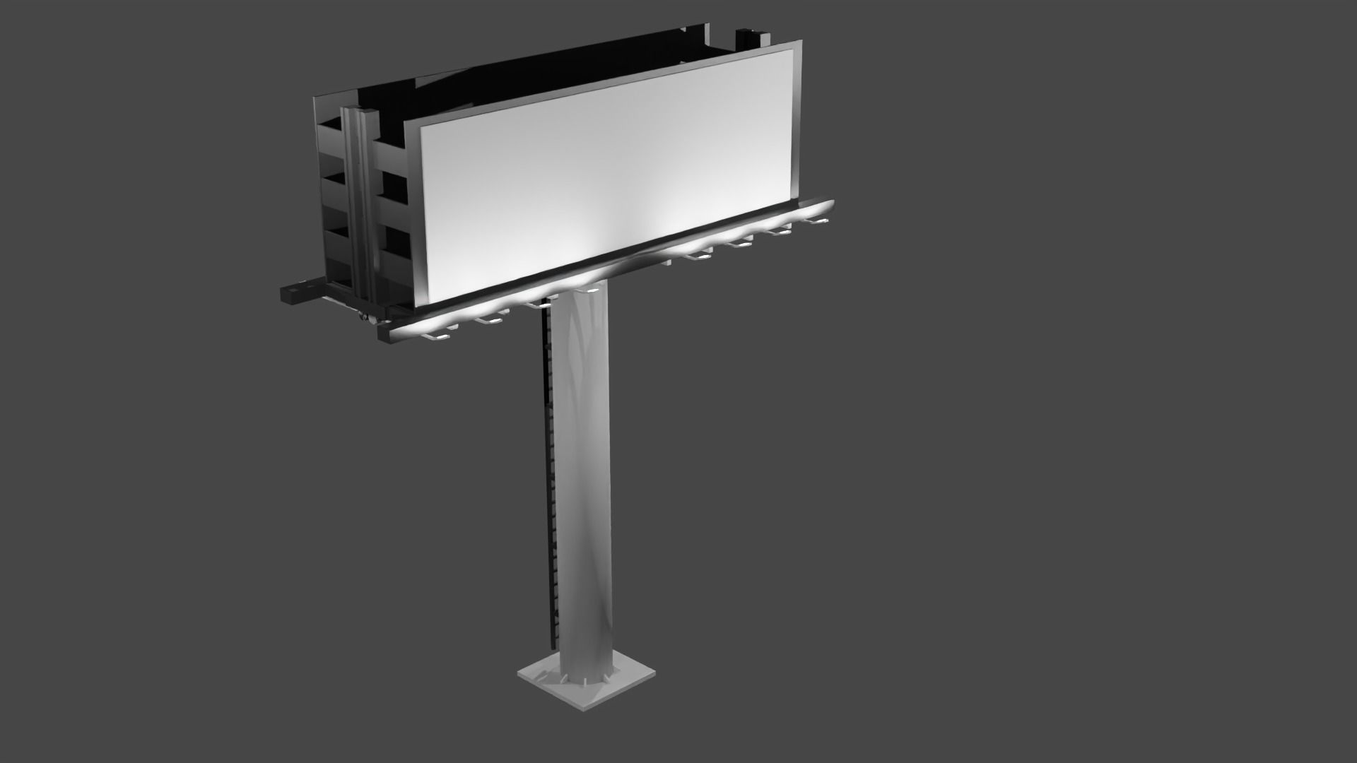 Two Sided Billboard 3d Model 3D model | CGTrader