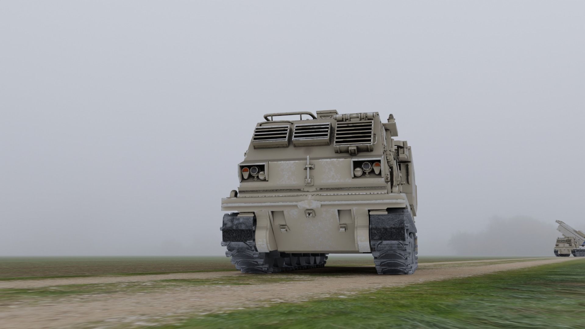 Israeli Defence Forces M270 MLRS 3D model | CGTrader