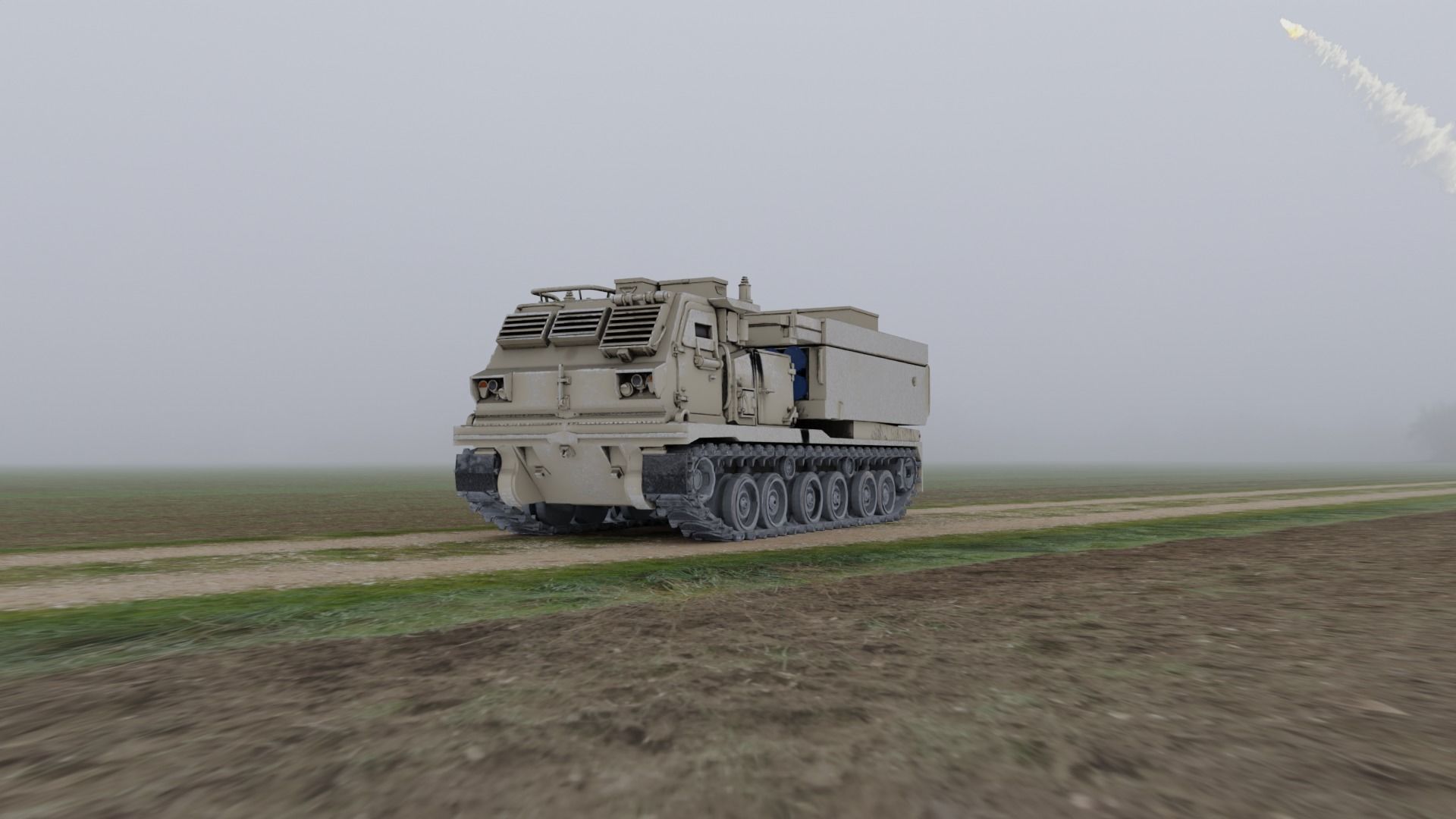 Israeli Defence Forces M270 MLRS 3D model | CGTrader