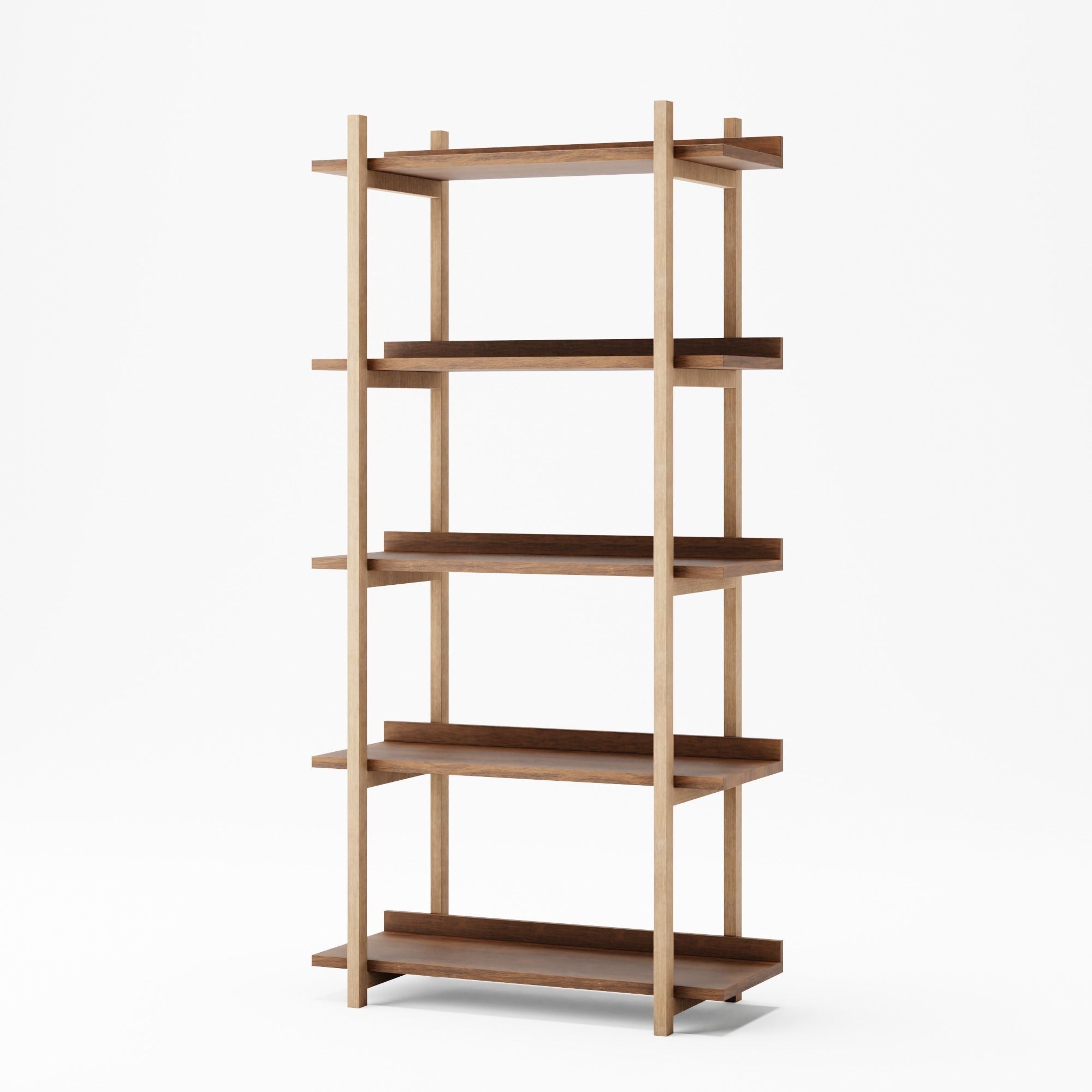 3D model Stax Bookcase VR / AR / low-poly | CGTrader