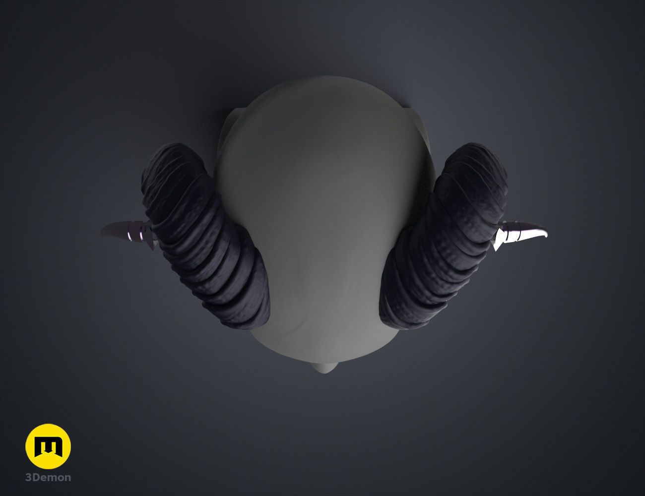Jester Lavorre Horns - Critical Role 3D model 3D printable | CGTrader