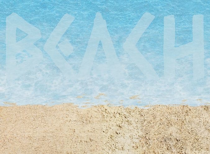Seaside Beach - PBR Beach Collection Texture | CGTrader