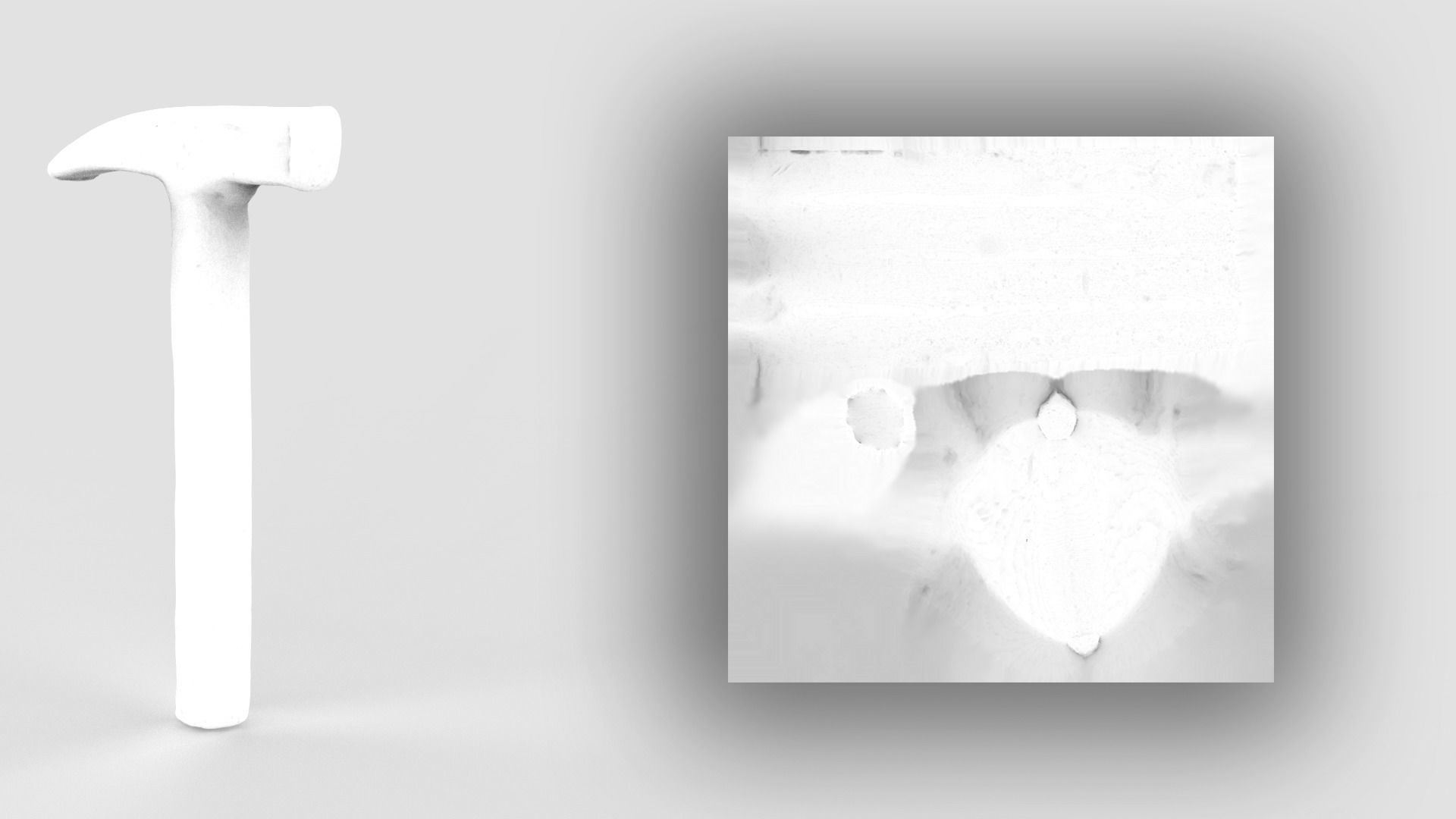 3D model Iron Rust Hammer Tool Scan VR / AR / low-poly | CGTrader