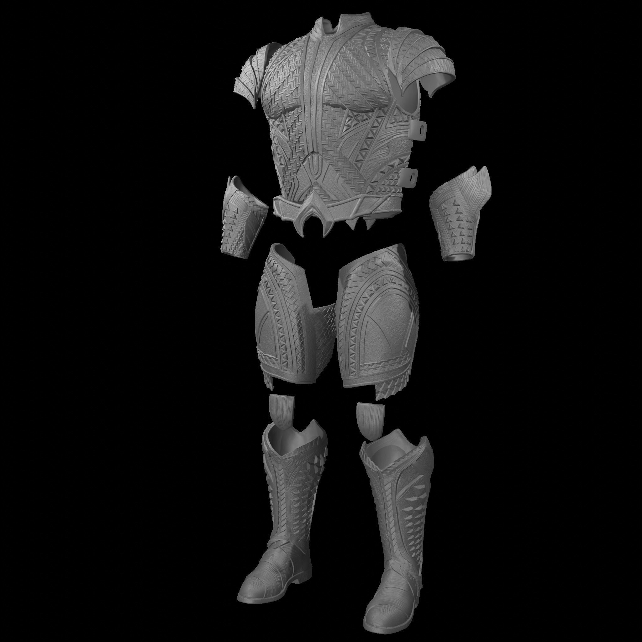 One12 Scale Atlantean Armor Kit 3D model 3D printable | CGTrader