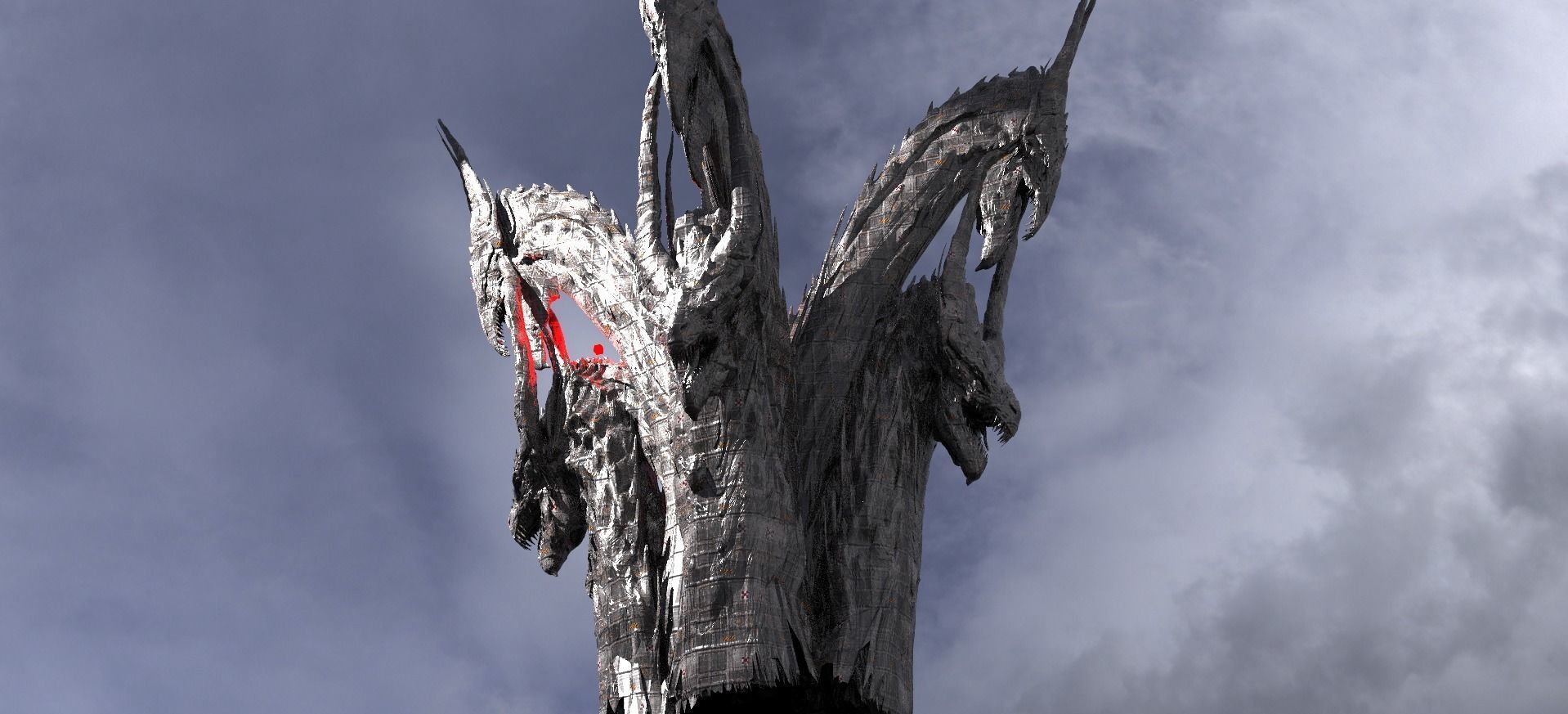 Dragon Cult Elites Tower 3D model | CGTrader