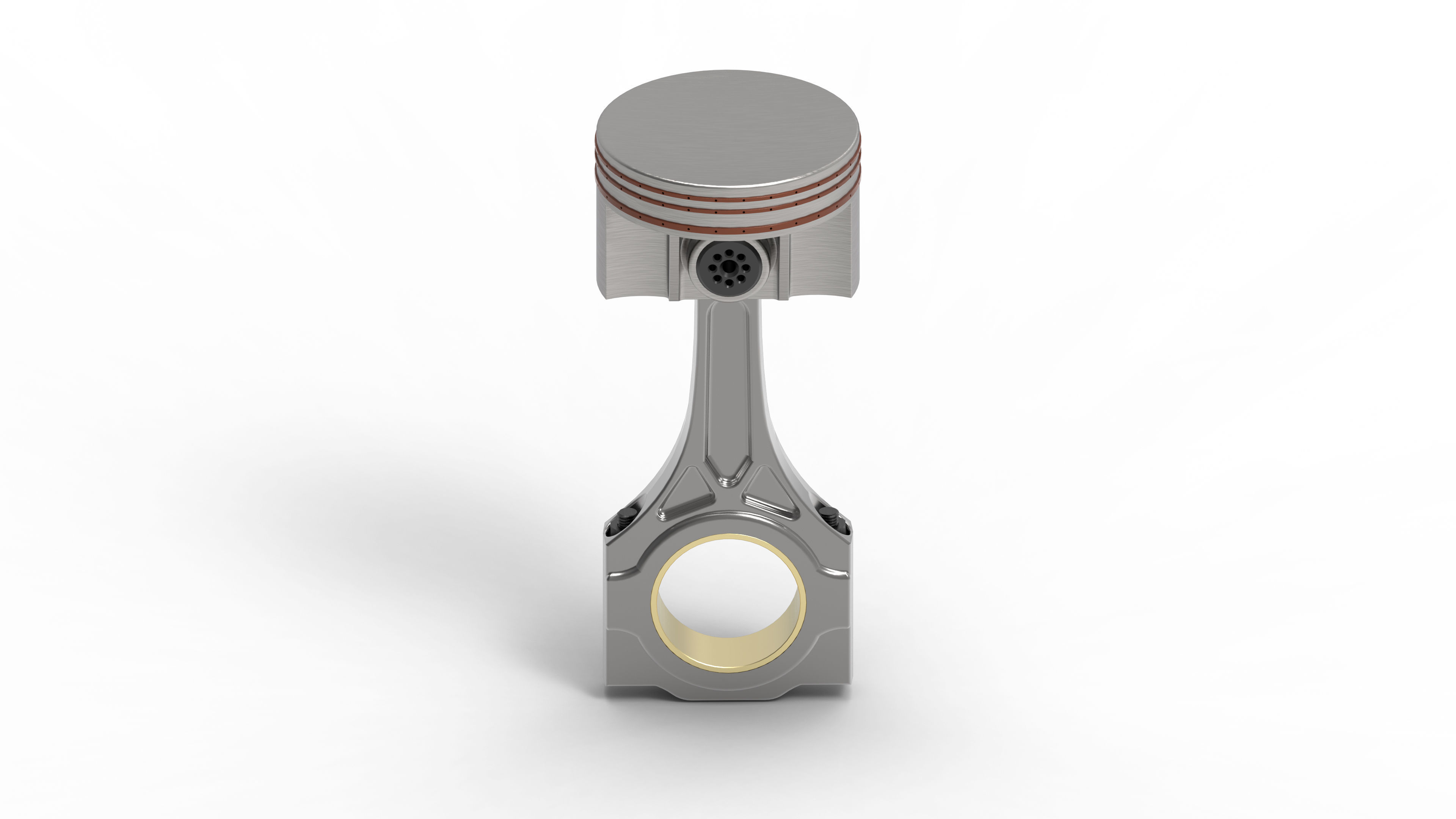 Engine Piston Assembly 3D model 3D printable | CGTrader