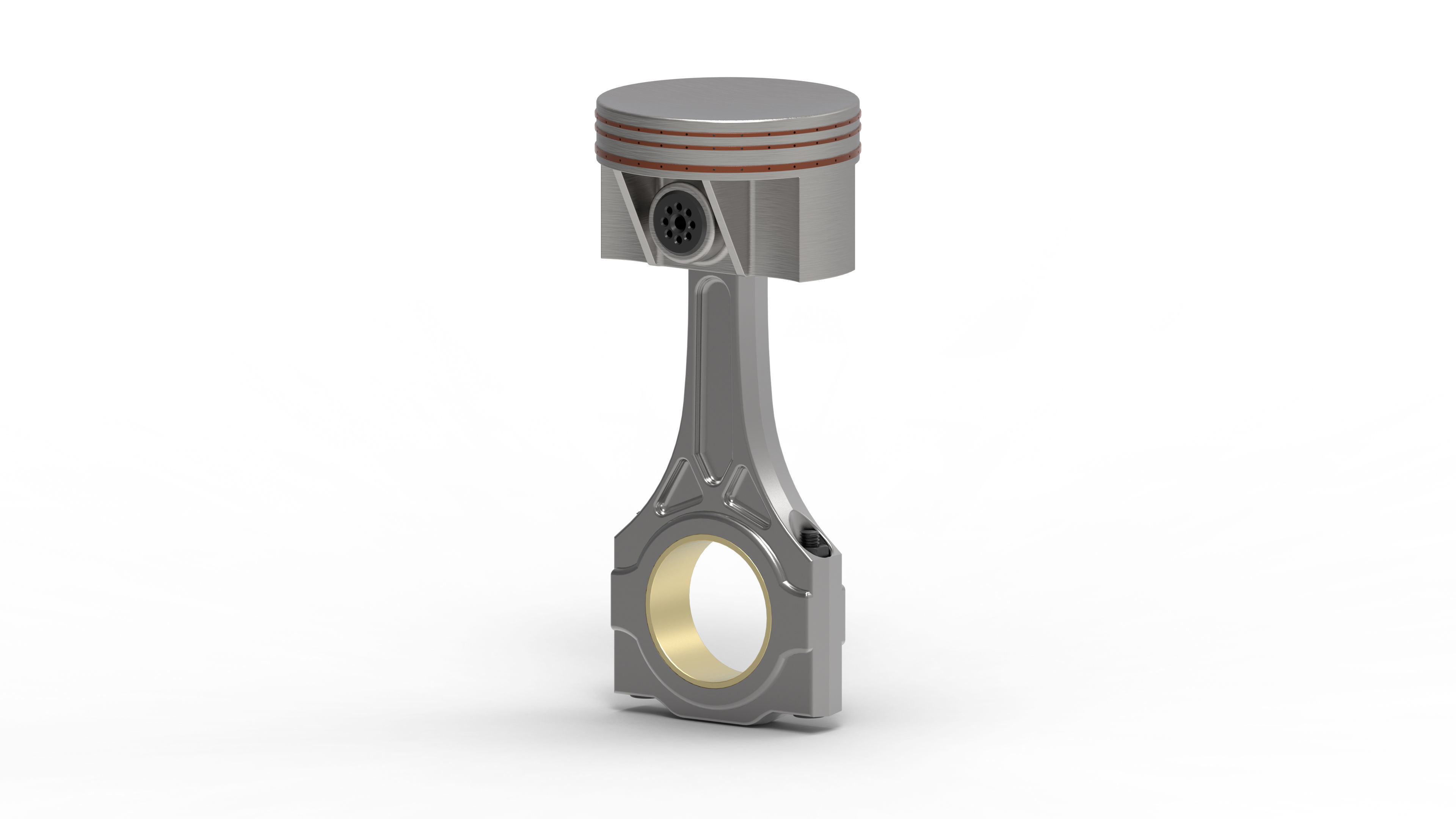 Engine Piston Assembly 3D model 3D printable | CGTrader