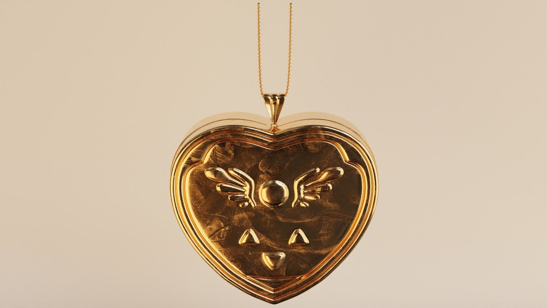 3D model Heart Locket - Undertale VR / AR / low-poly | CGTrader