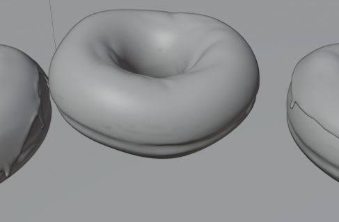 delicious donuts 3D model | CGTrader