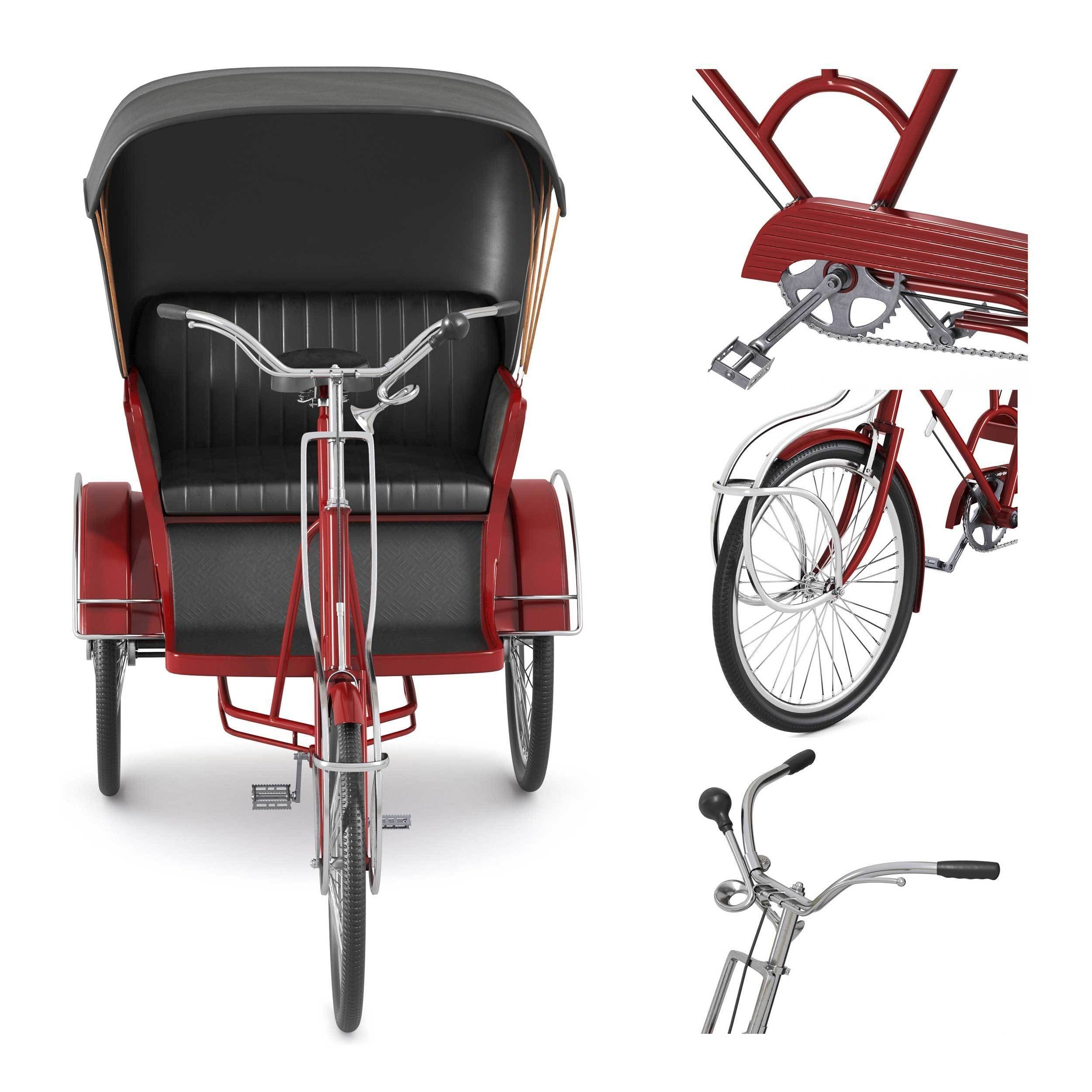 Taipei victory pedicab 3D model | CGTrader