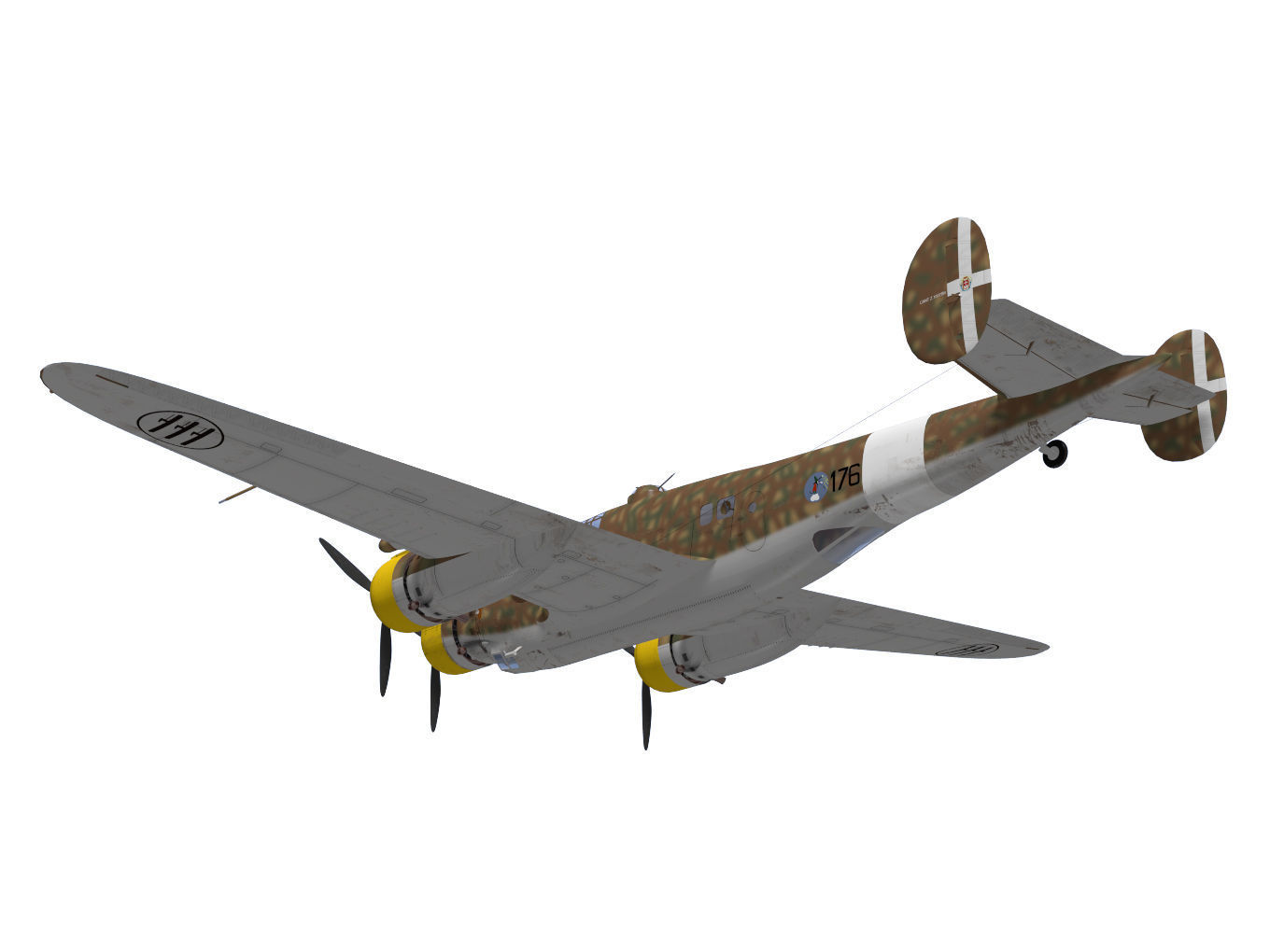 cant z1007bis 3D model | CGTrader