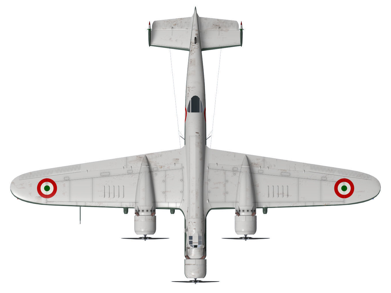 cant z1007bis 3D model | CGTrader