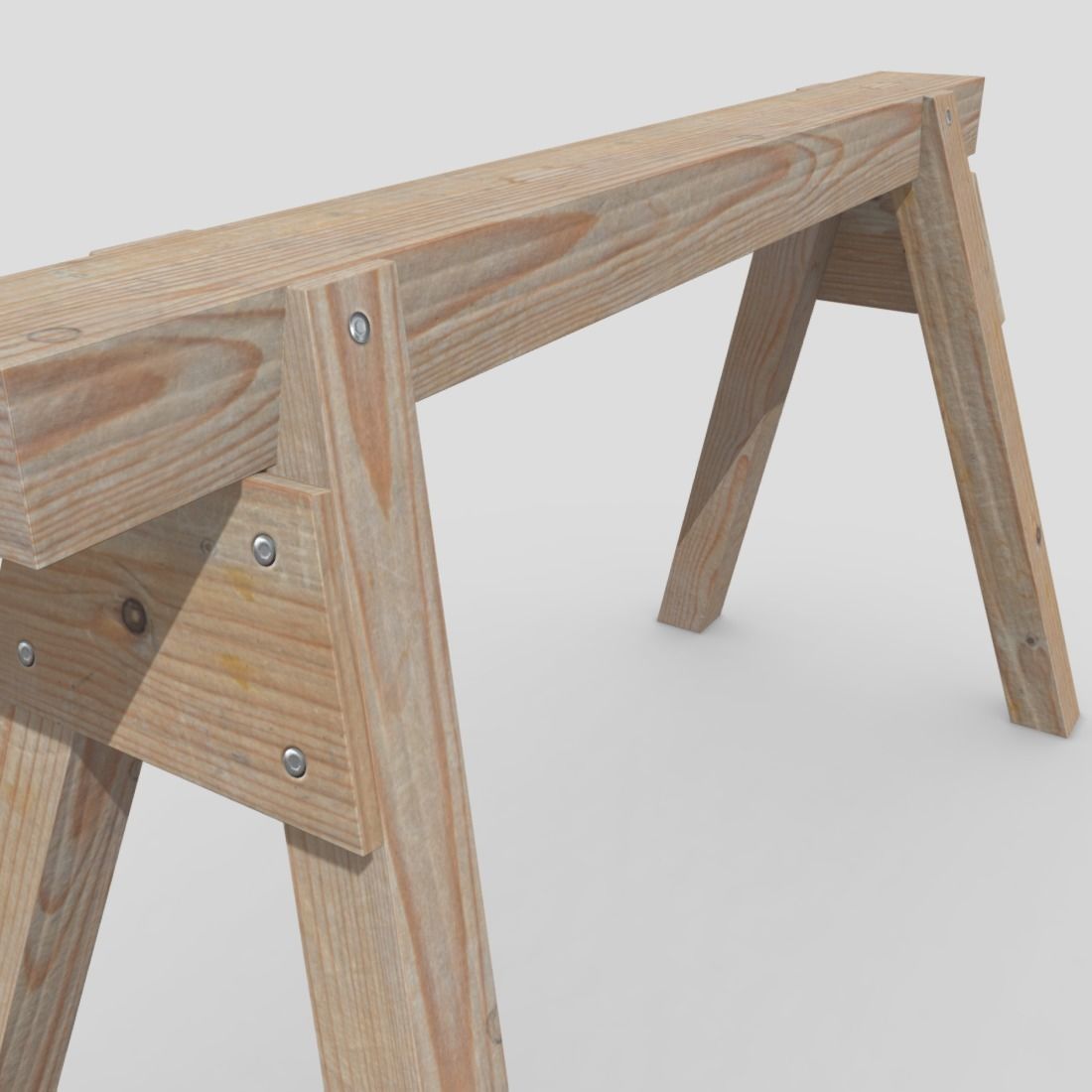 3D model Trestle Support VR / AR / low-poly | CGTrader