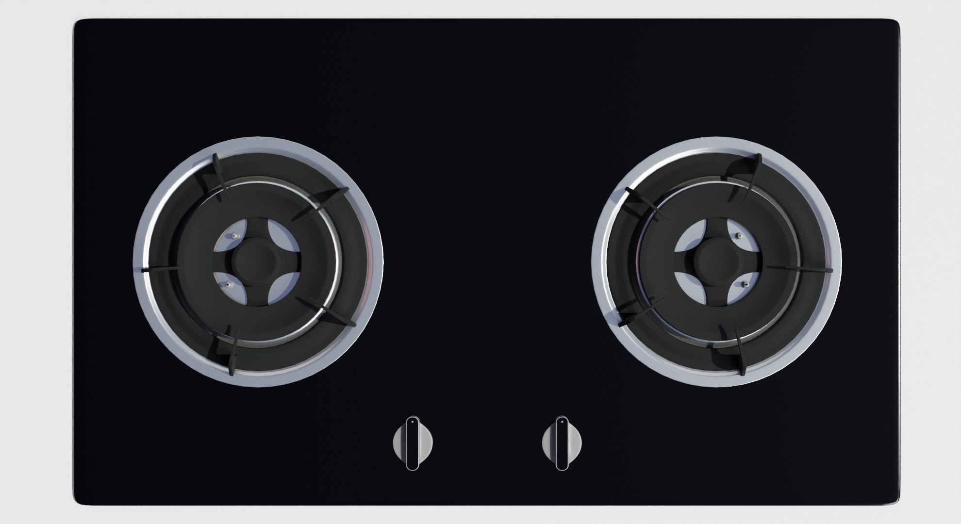 Gas Hob 3D Model- Realistic and Customizable 3D model | CGTrader