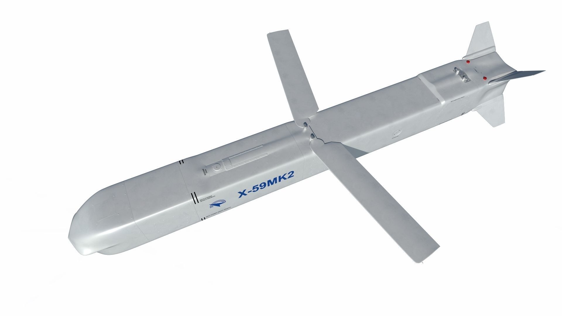KH-59MK2 - X-59MK2 3D model animated | CGTrader