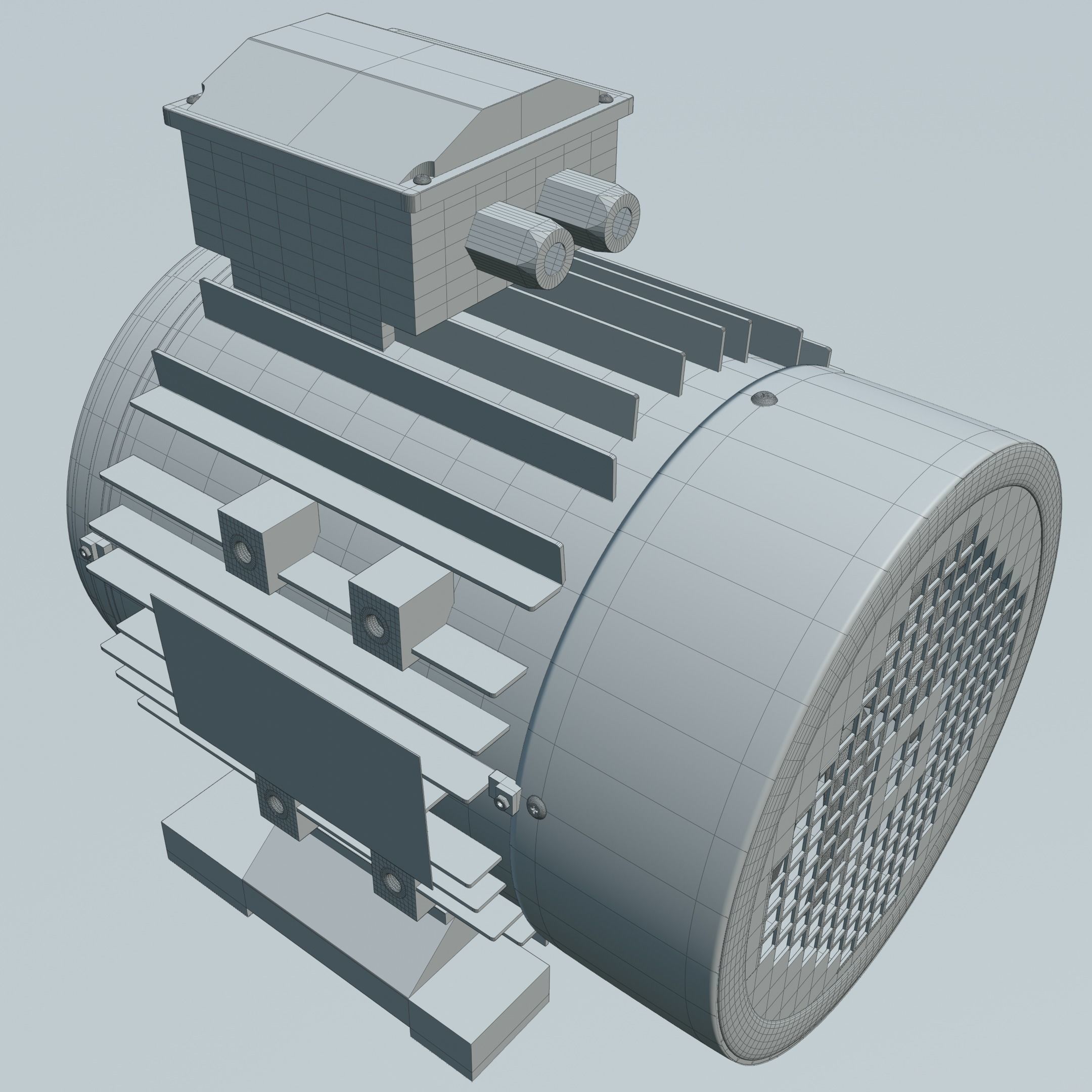 3D model Electric motor VR / AR / low-poly | CGTrader