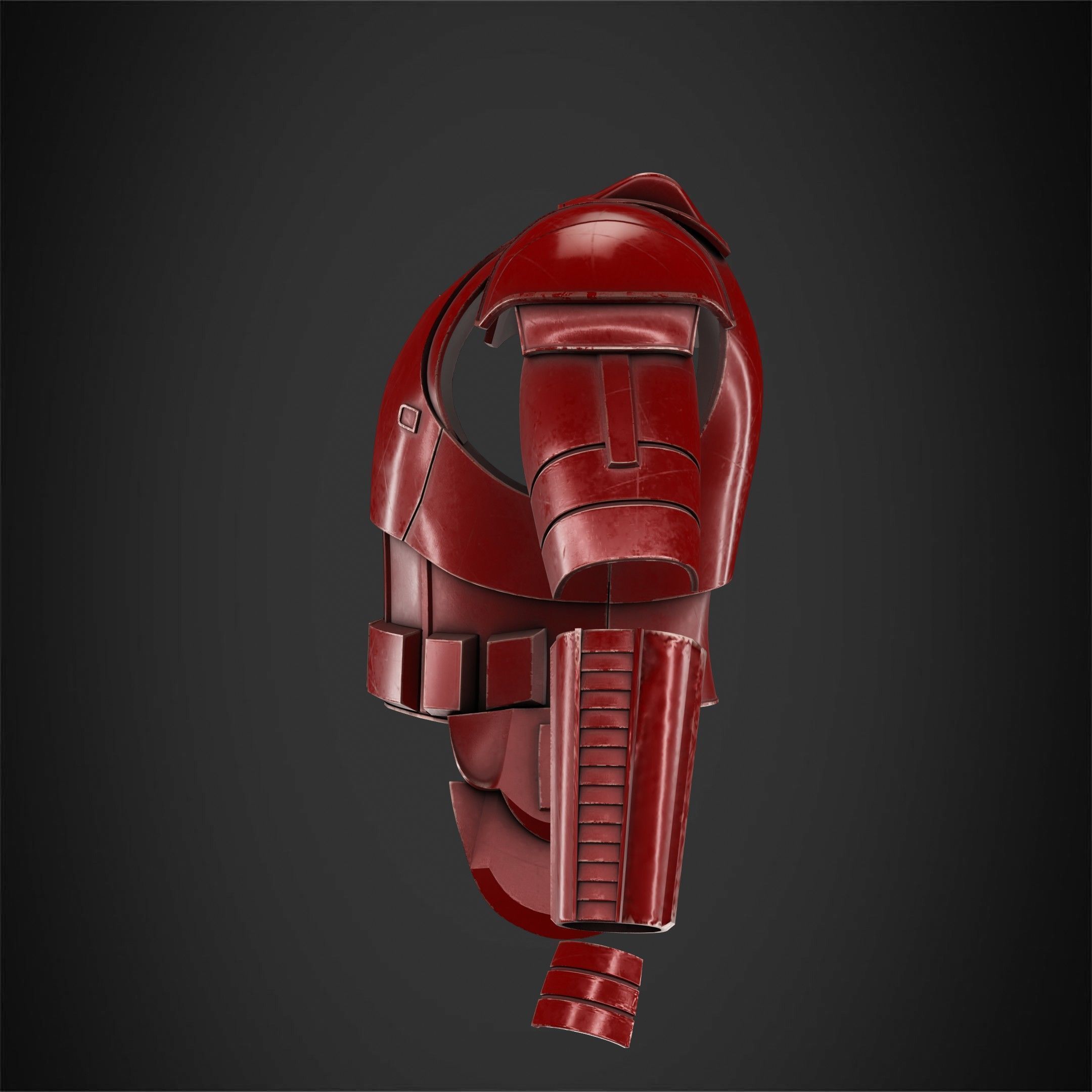 The Mandalorian Imperial Praetorian Guard Armor for Cosplay 3D model 3D ...