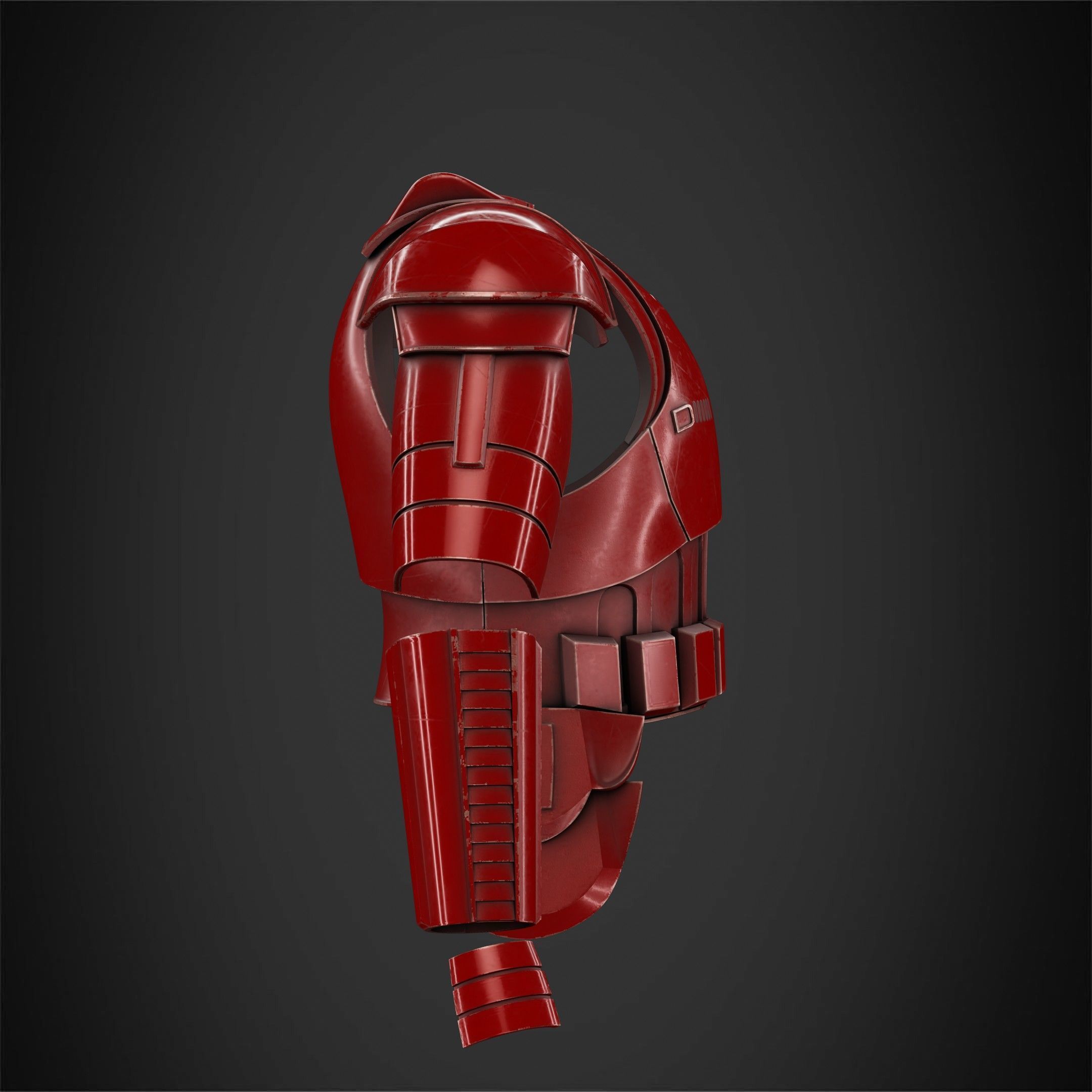 The Mandalorian Imperial Praetorian Guard Armor for Cosplay 3D model 3D ...