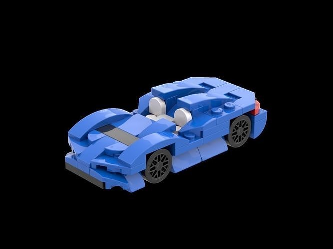 LEGO MCLAREN ELVA 30343 3D model | CGTrader